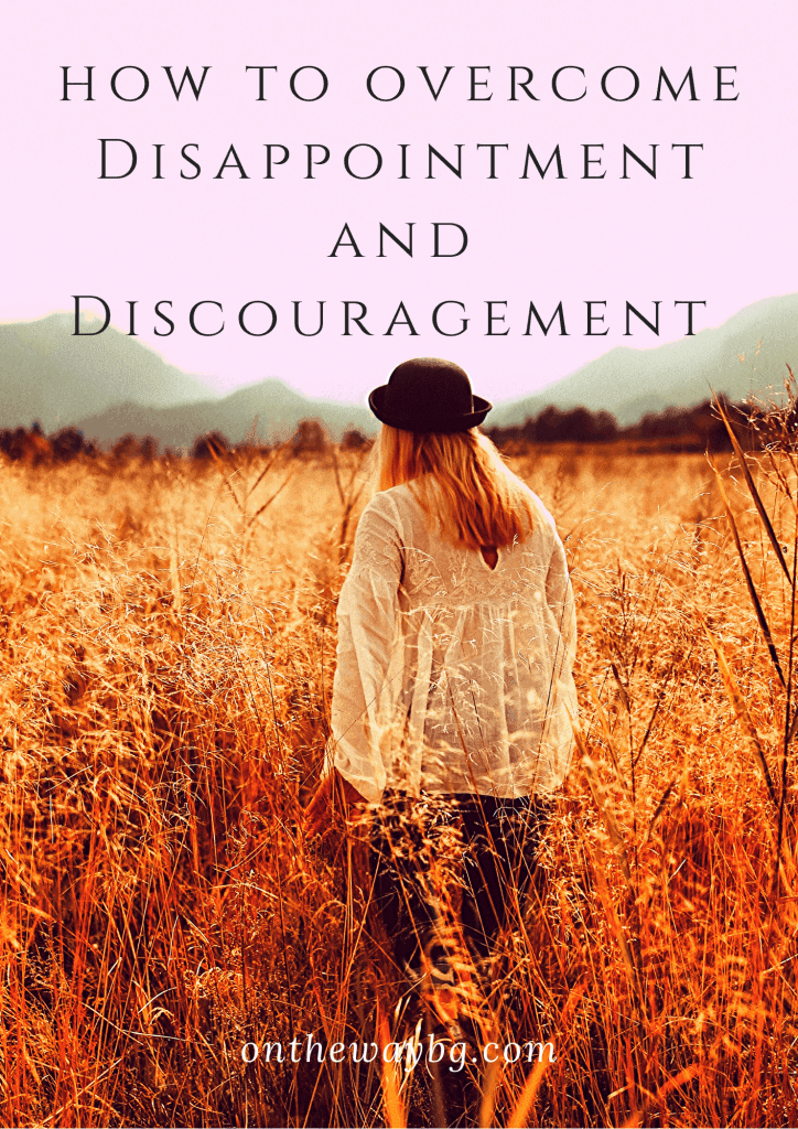 How to Handle Our Disappointment with God - Ontheway blog